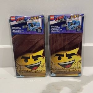 Other | 2 For 15 New The Lego Movie 2 Lets Build Together Pillowcase ...